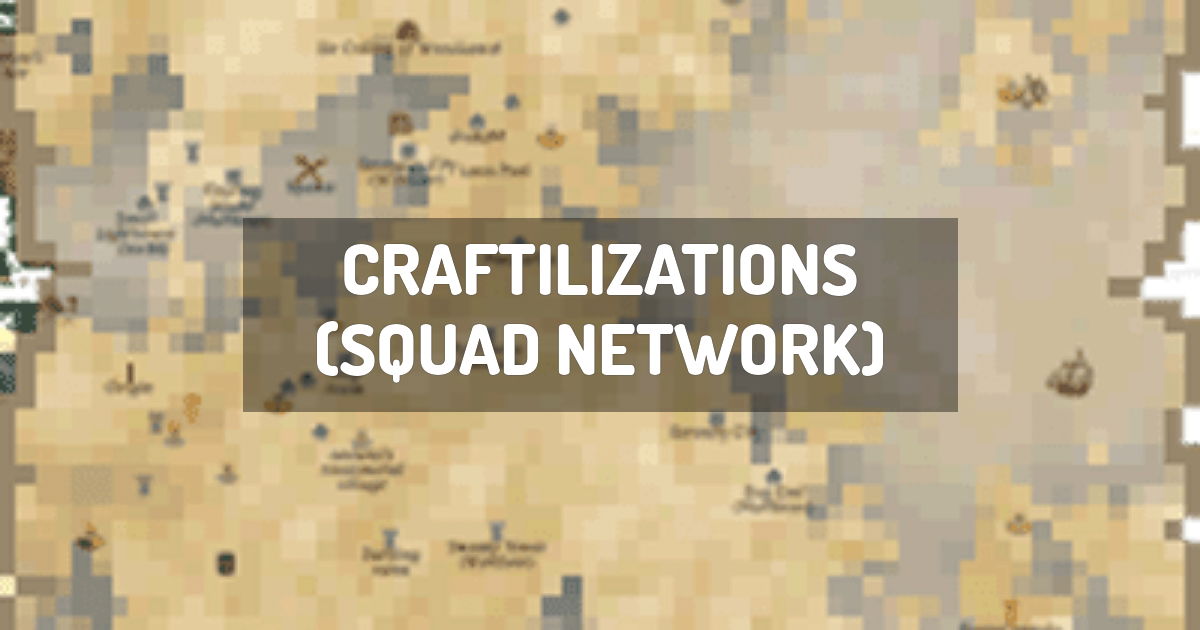 Craftilizations (Squad Network) | minecraft modpack