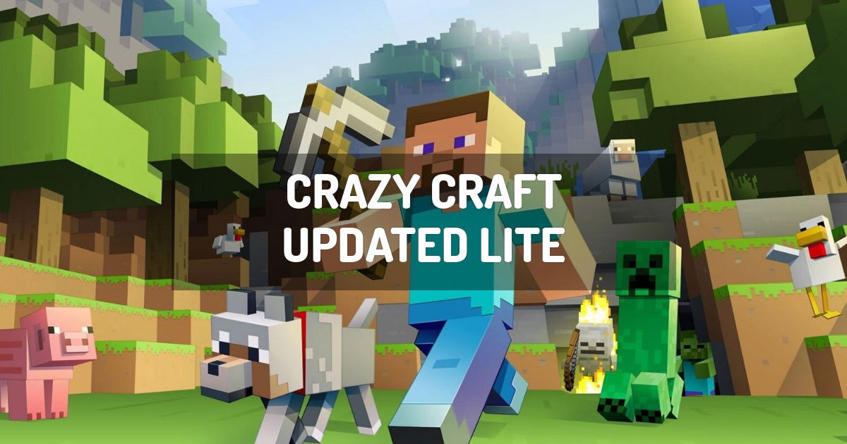 Crazy Craft Updated Lite | minecraft modpack