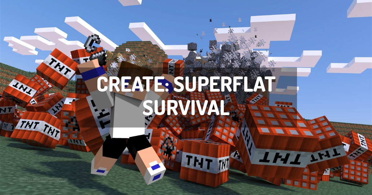 Create: Superflat Survival | minecraft modpack