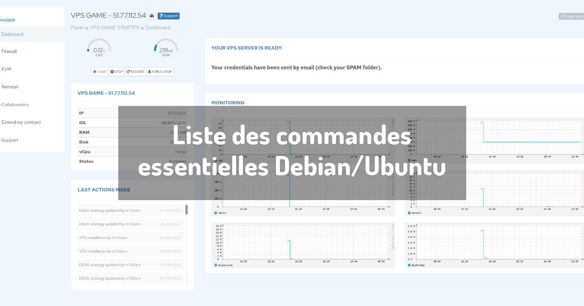 Liste des commandes essentielles Debian/Ubuntu | Guides Débuter Linux
