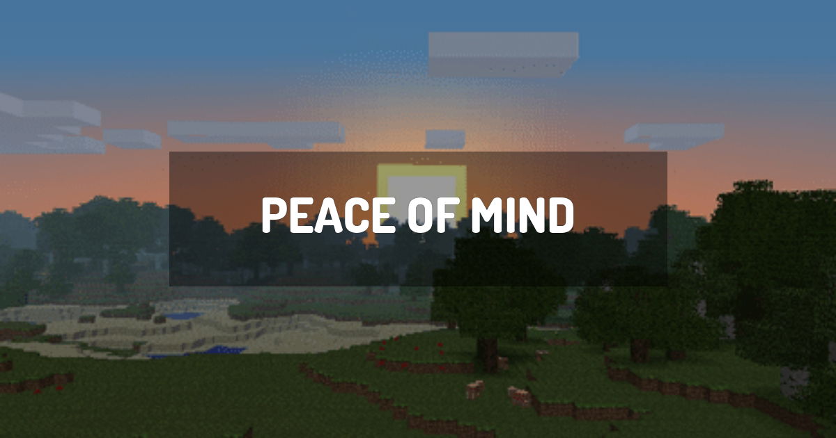 Peace of Mind | minecraft modpack