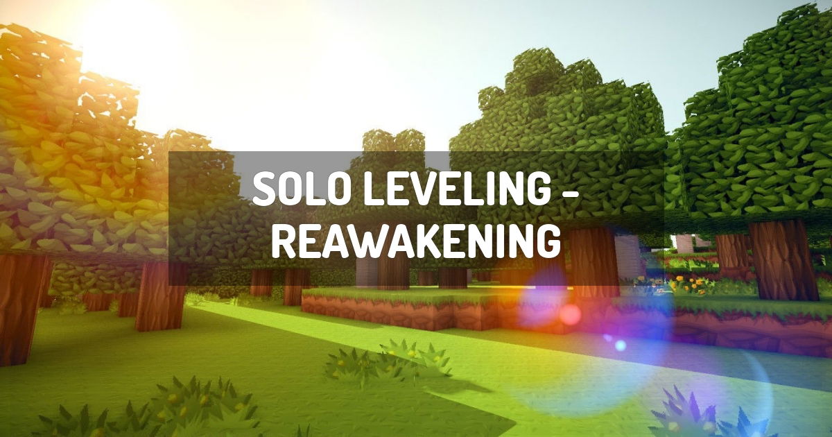 Solo Leveling - Reawakening | minecraft modpack