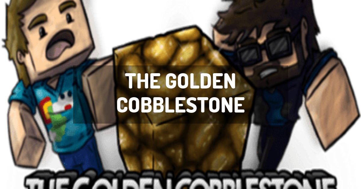 The Golden Cobblestone | minecraft modpack